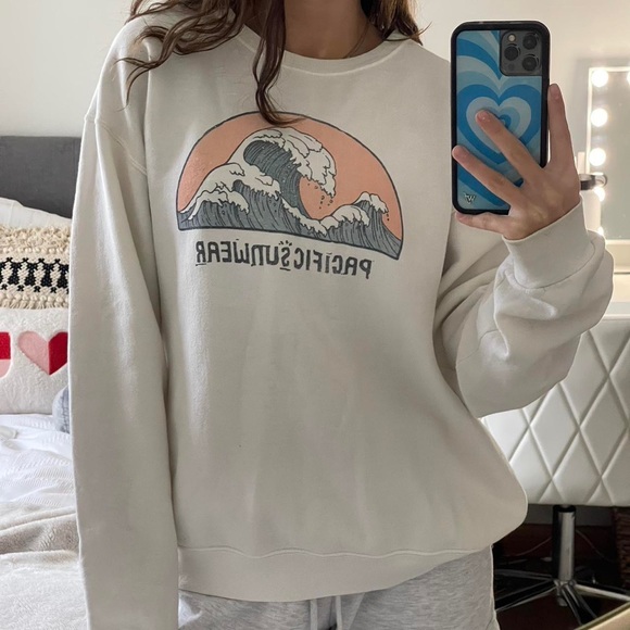 PacSun | Tops | Offwhite Pacific Sunwear Pacsun Crewneck | Poshmark